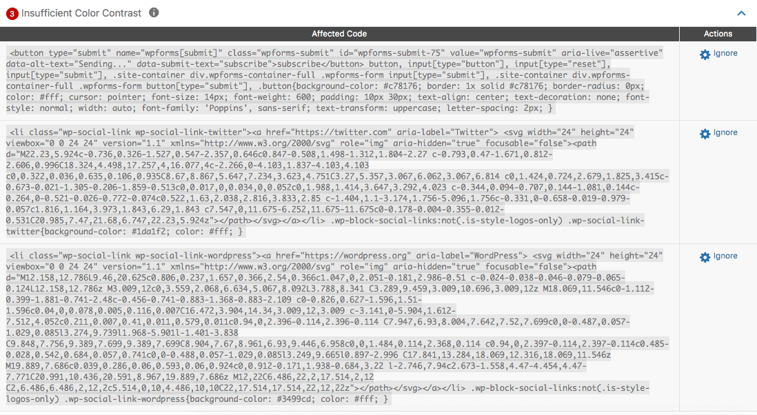 How to Fix Insufficient Color Contrast Accessibility Errors