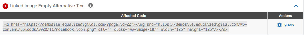 How To Fix Linked Image Missing Alt Text or Empty Alternative Text
