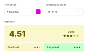How to Fix Insufficient Color Contrast Accessibility Errors