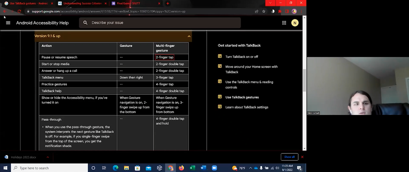 Training Screen Reader User Testers: Nick Corbett - Equalize Digital