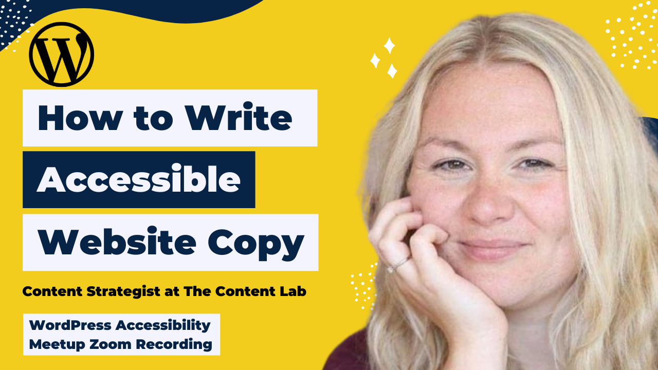 How to Write Accessible Website Copy: Abby Wood - Equalize Digital