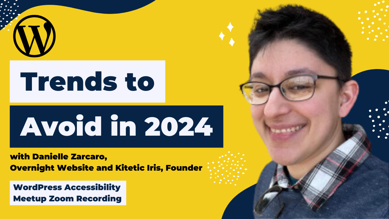 Trends to Avoid in 2024: Danielle Zarcaro - Equalize Digital