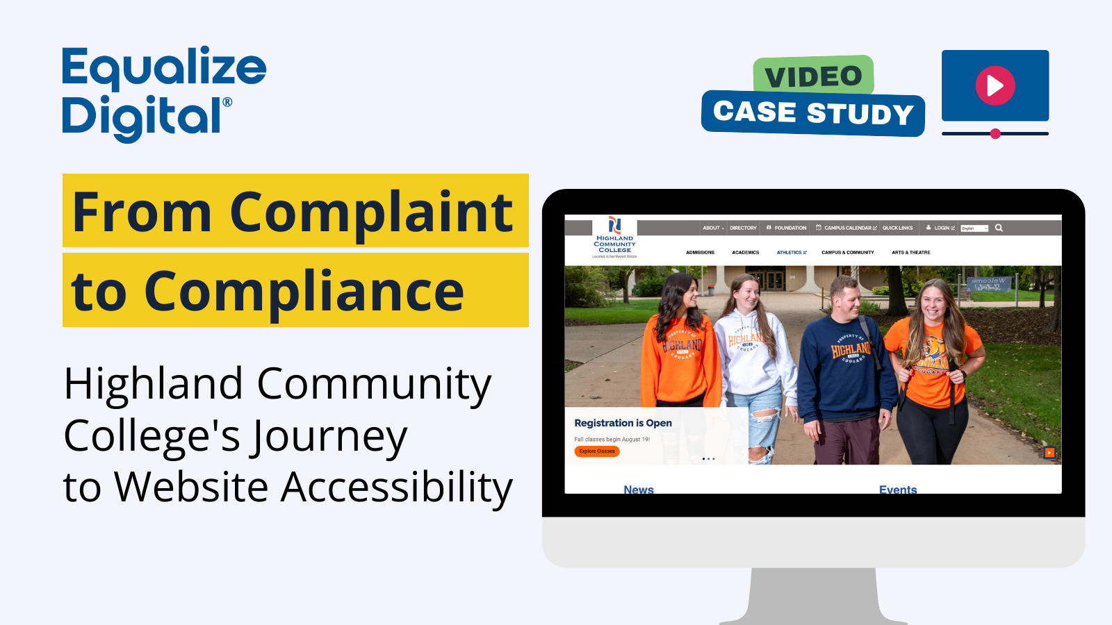 From Complaint to Compliance: Highland Community College's Journey to ...